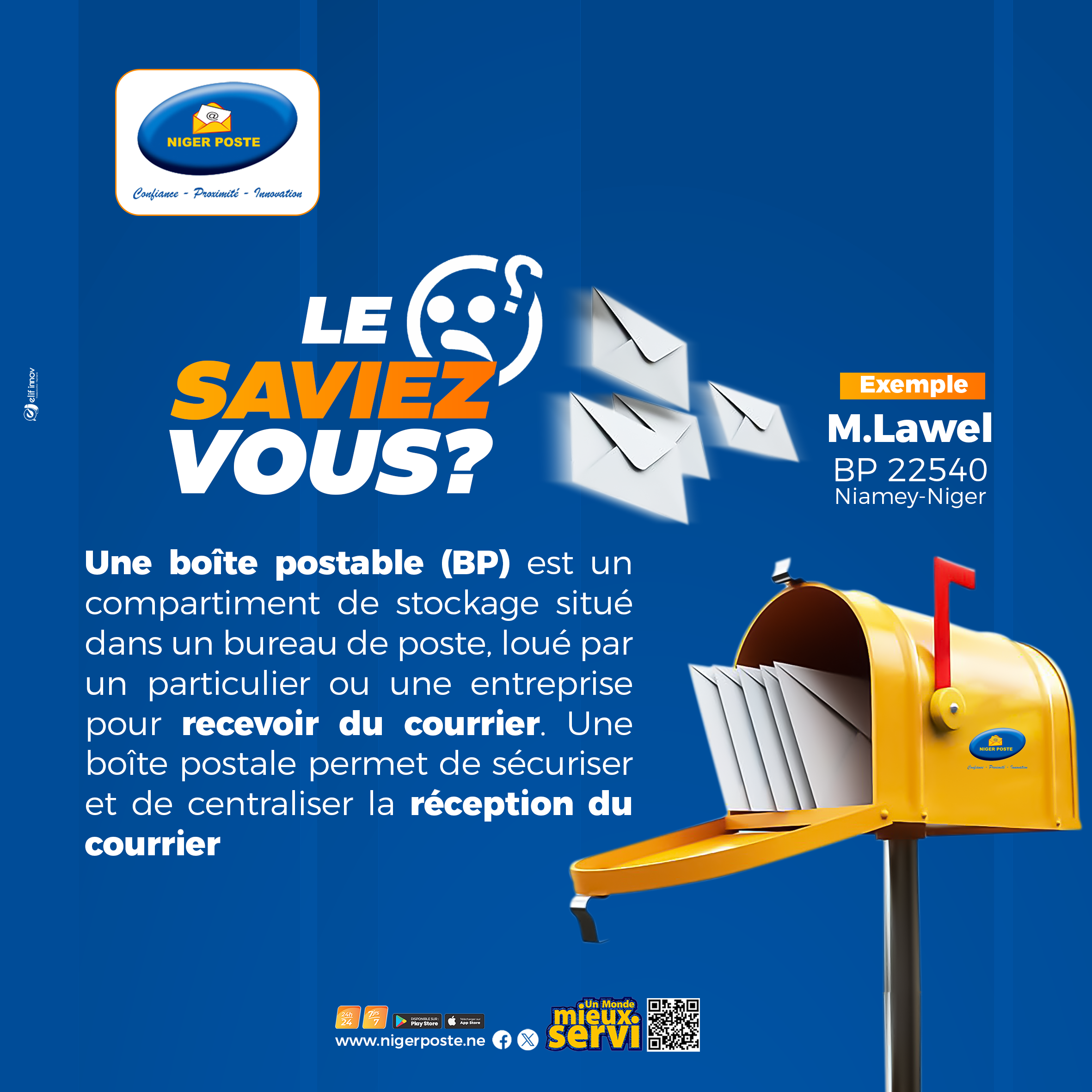 Saviez-vous qu’une boîte postale n’est pas qu’un simple compartiment ...
